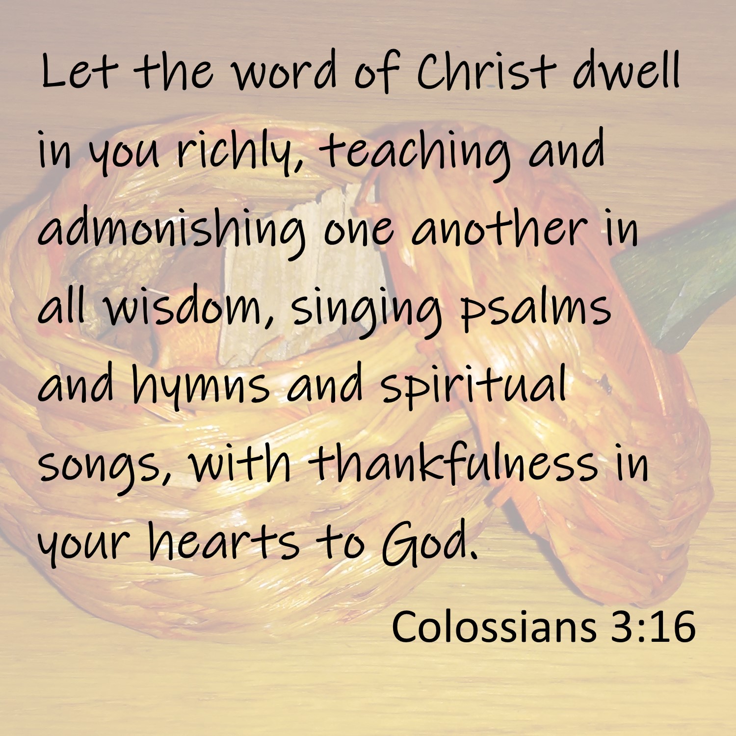 Wisdom, Song and Thankfulness – Pleading in Prayer