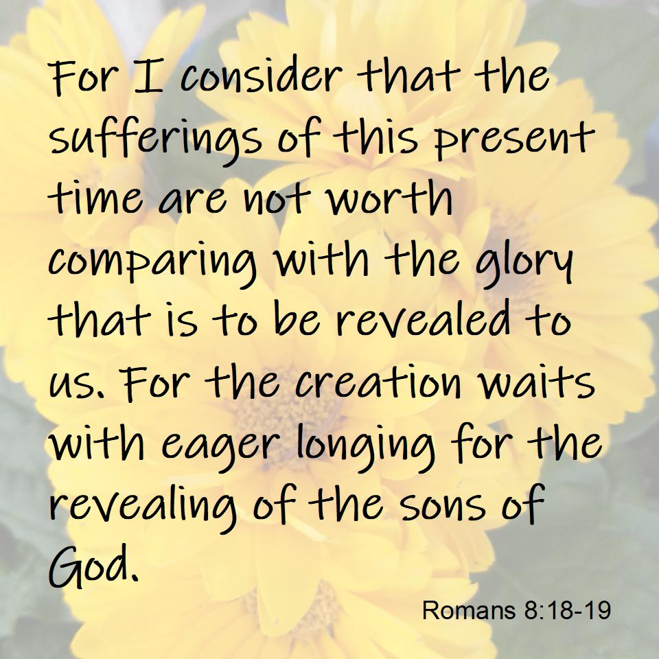 Sufferings vs. Glory – Pleading in Prayer